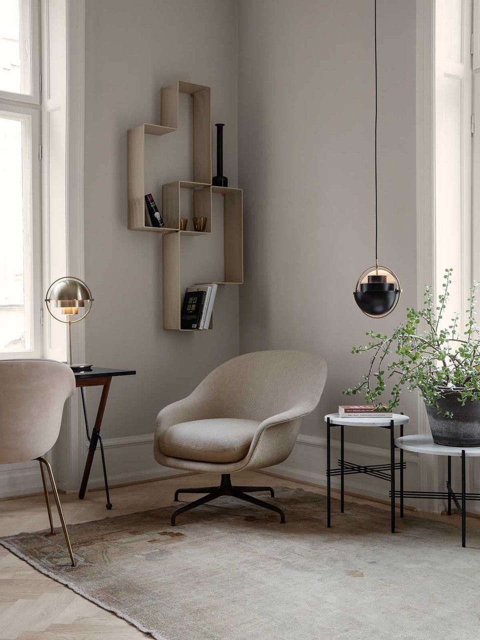 Buy Bat Lounge Chair by GamFratesi | Elegant & Comfortable Seating for ...