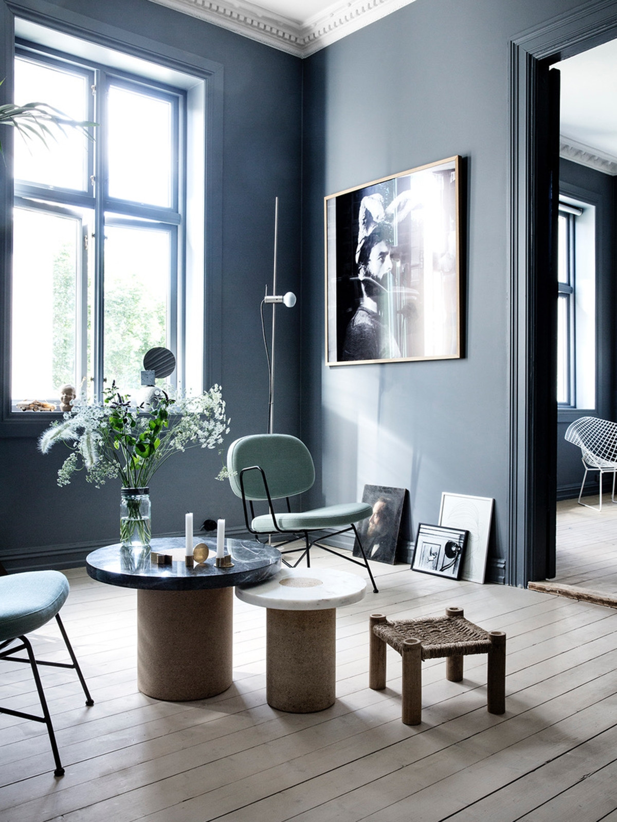 Sintra Table by Frama | Versatile Cork & Marble Coffee & Side Table