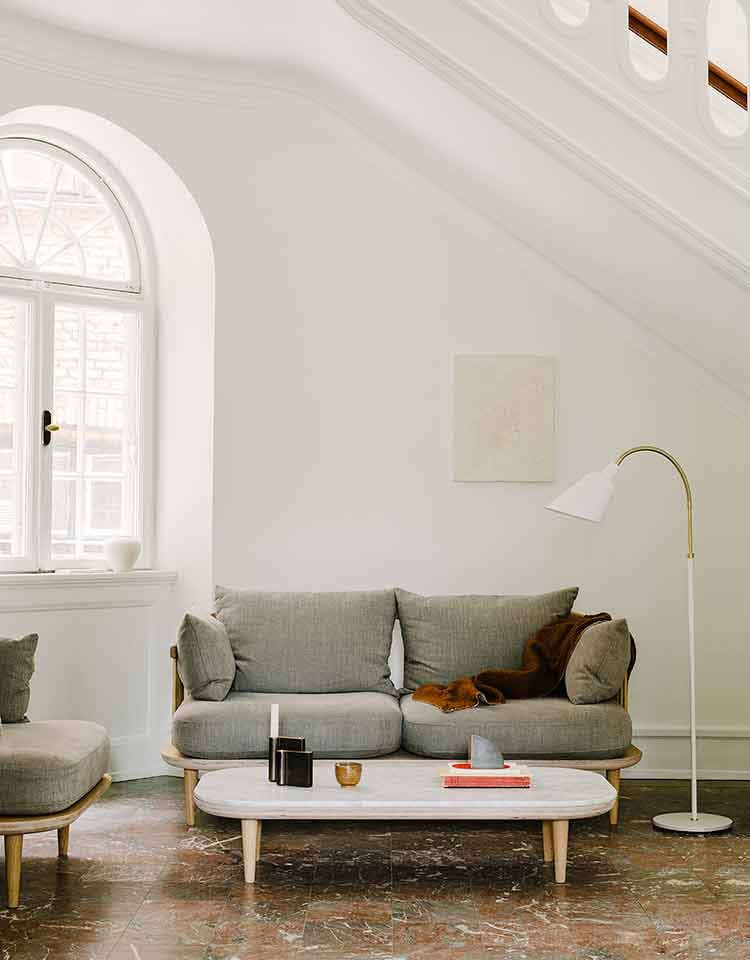 SC4 - SC5 Fly Coffee Table by &Tradition | Elegant Marble & Wood Design