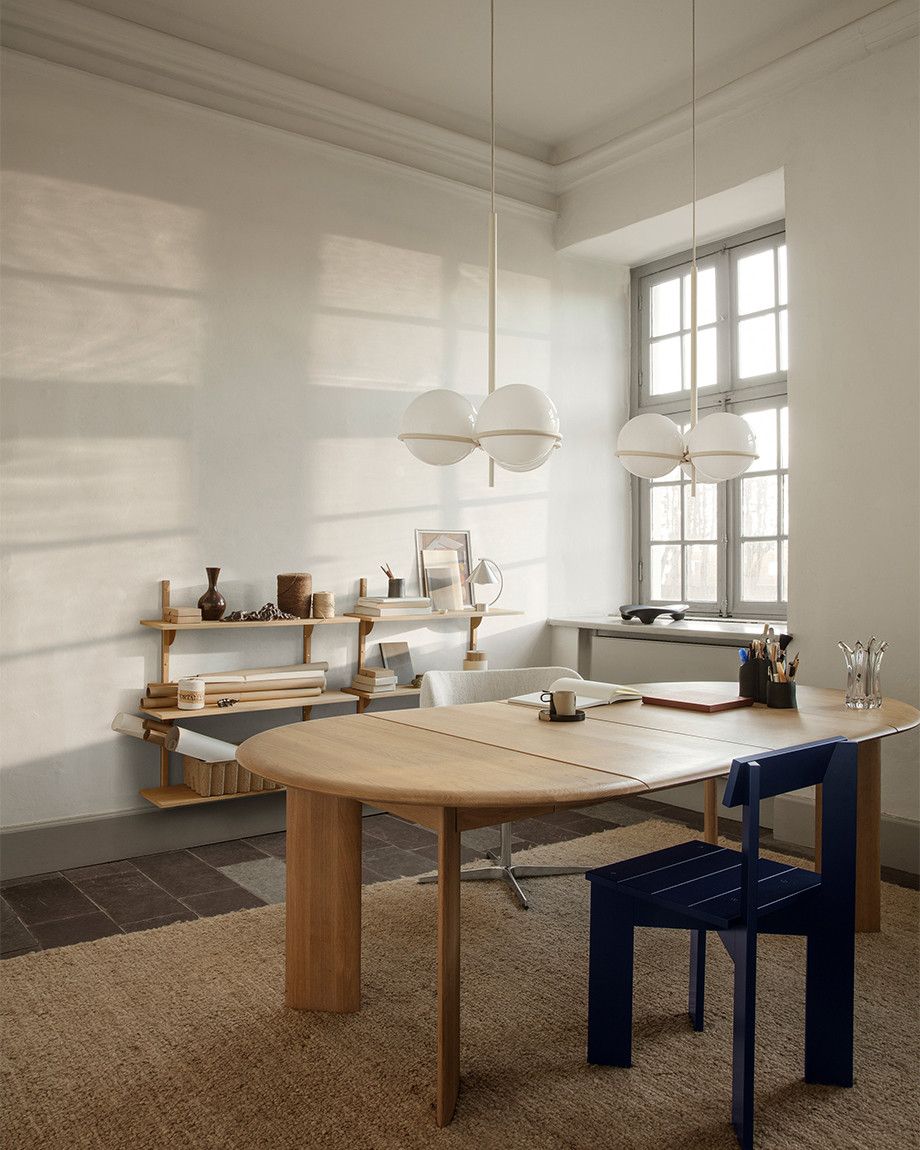 Bevel Expandable Dining Table by ferm LIVING | Modern Scandinavian Design