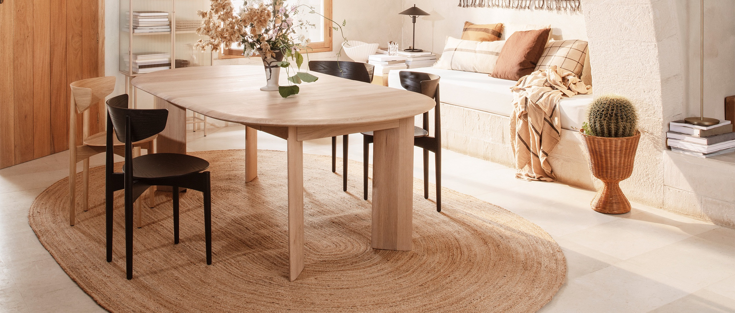 Bevel Expandable Dining Table - Lekker Home