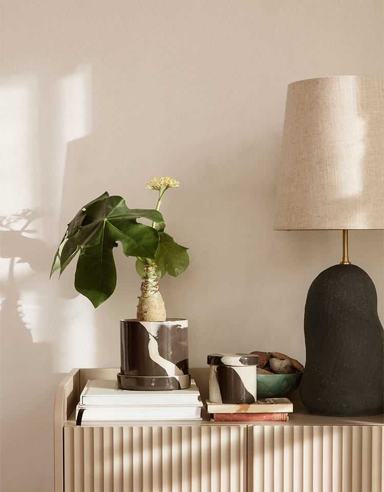 Hebe Table Lamp by ferm LIVING - Artistic Ceramic Lighting