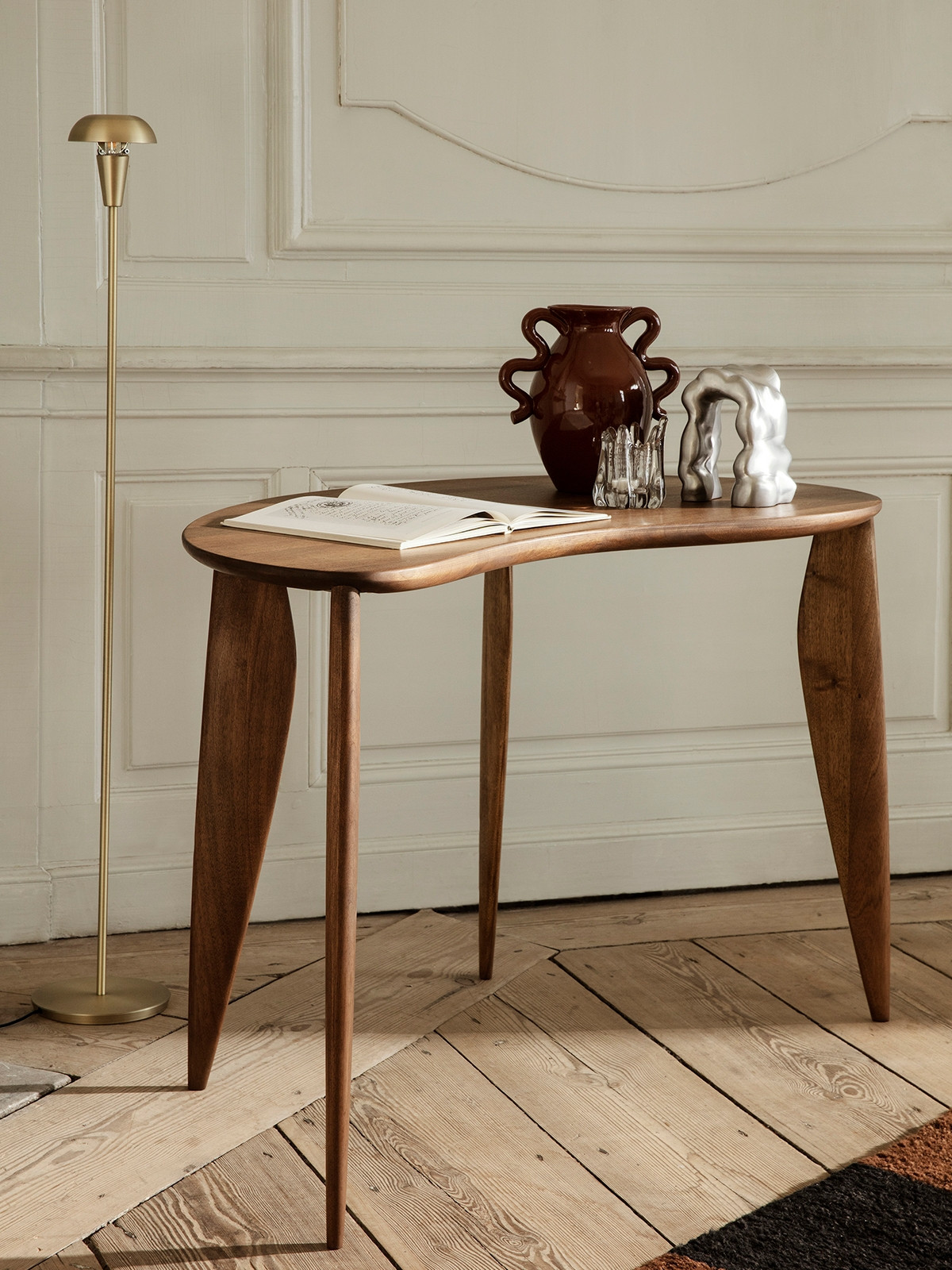 Feve Desk by ferm LIVING | Elegant Walnut Workspace for Modern Interiors