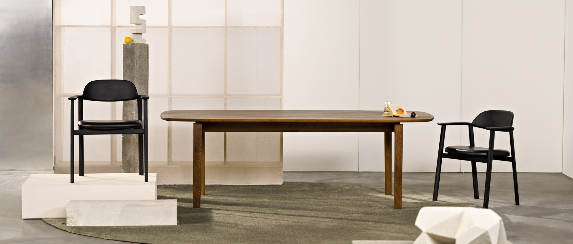 Mati Table by Zanat | Elegant Wooden Dining Table with Unique Design