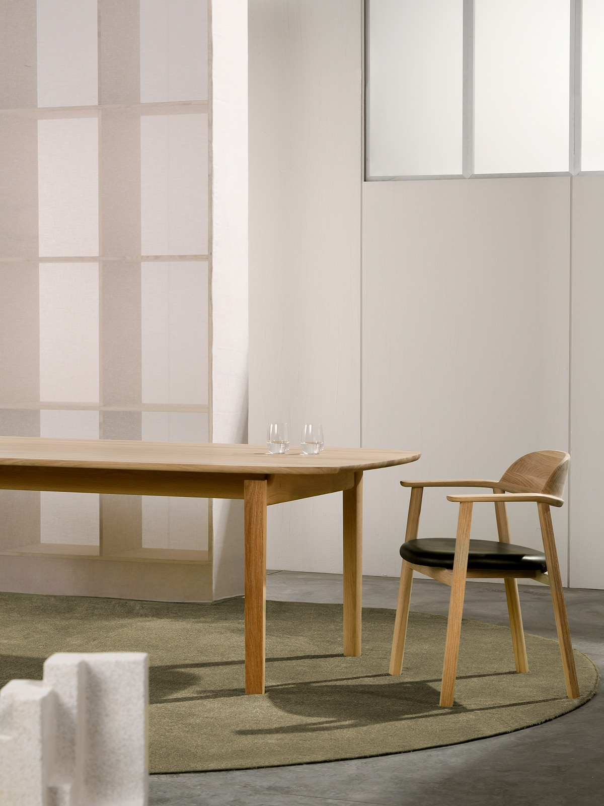 Mati Table by Zanat | Elegant Wooden Dining Table with Unique Design