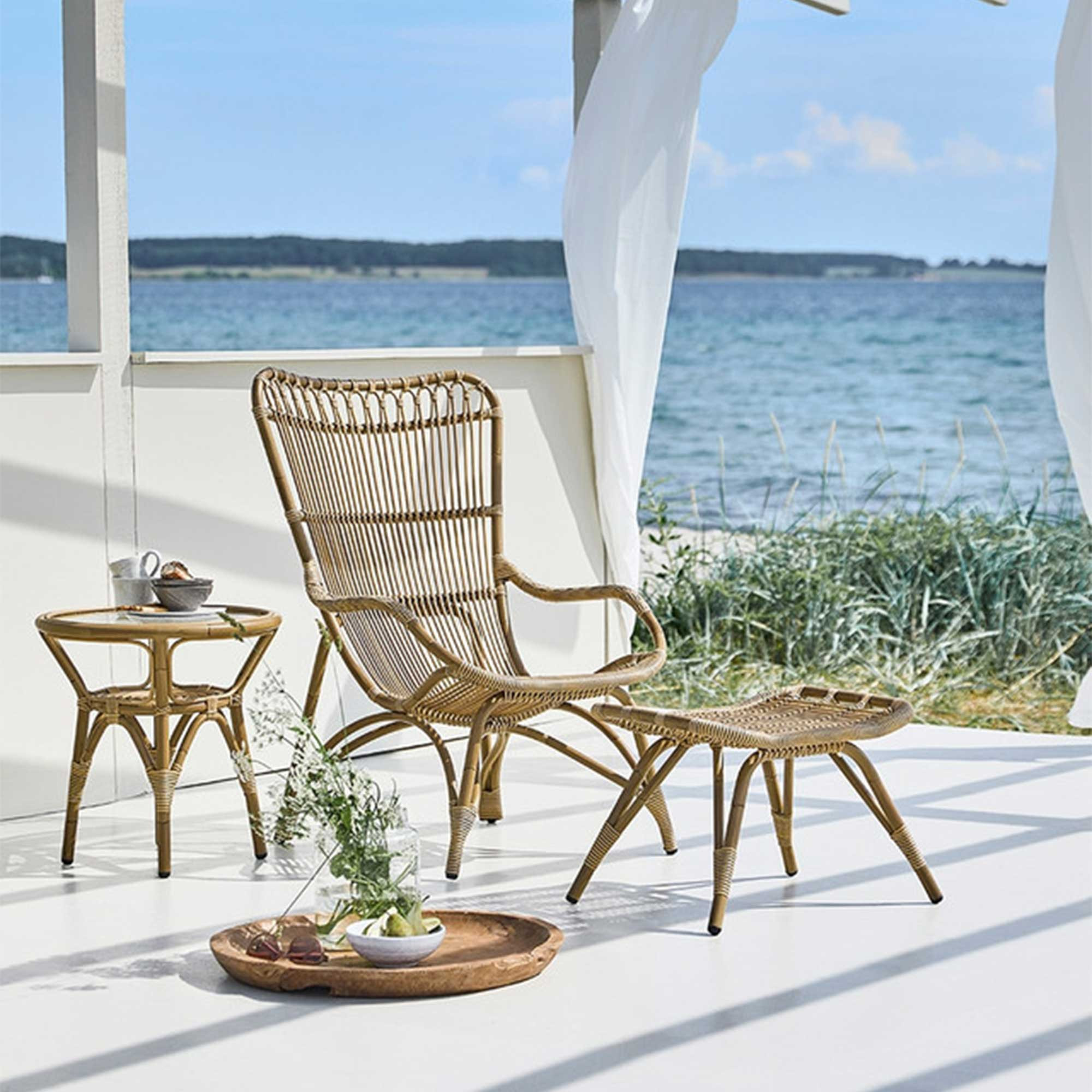 Monet Lounge Chair - Elegant High-Back Seating by Sika Design | Stylish ...