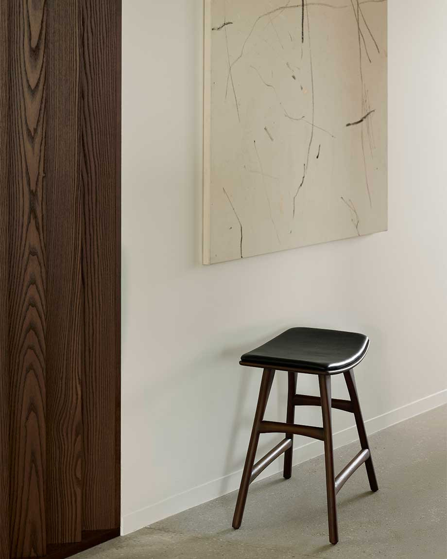Osso Upholstered Stool by Ethnicraft | Stylish & Versatile Seating Solution