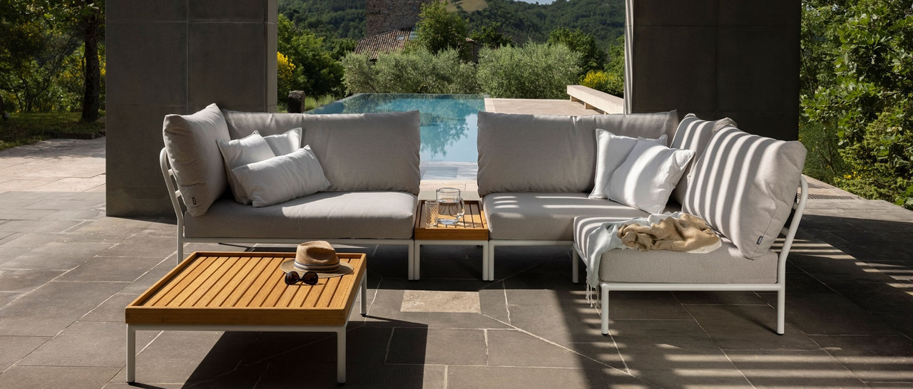 Modular Level Corner Sofa by HOUE - Stylish Outdoor & Indoor Seating