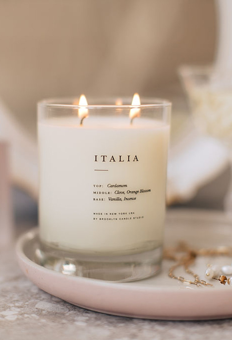 Italia Escapist Candle - Indulge in Exotic Fragrances | Brooklyn Candle ...