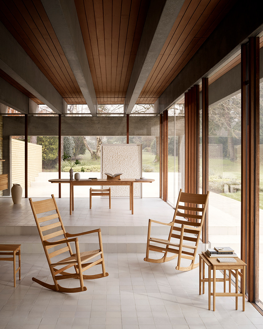 CH45 Rocking Chair by Carl Hansen | Timeless Nordic Design & Comfort