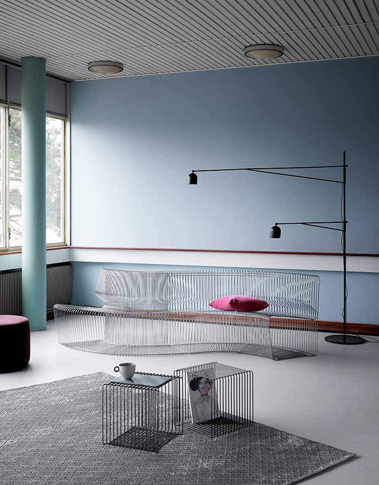 Pantonova Seating Collection by Montana - Elegant Modern Design in Chrome
