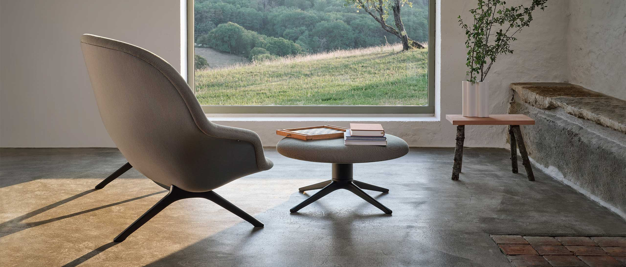 Buy Vitra's Abalon Platform Ottoman - Stylish & Flexible Footrest for ...