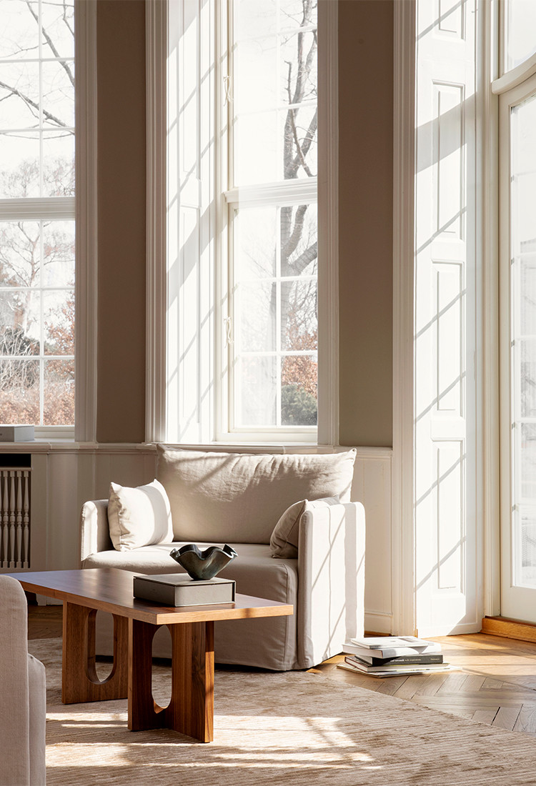 Offset Loose Cover Lounge Chair - Lekker Home