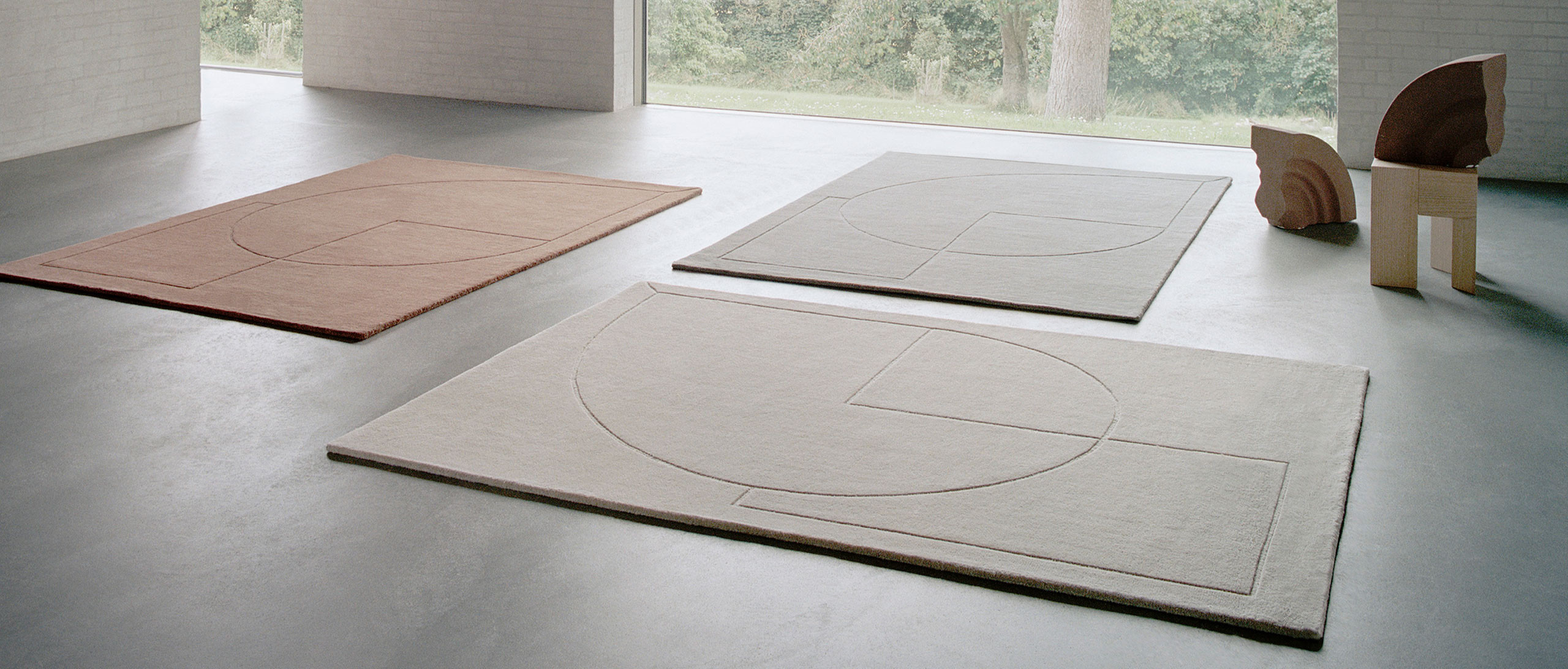 Lineal Poem Rug - Lekker Home