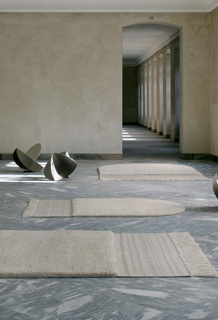 Eternal Eye Rug by Linie Design - Luxurious Wool & Cotton Accent