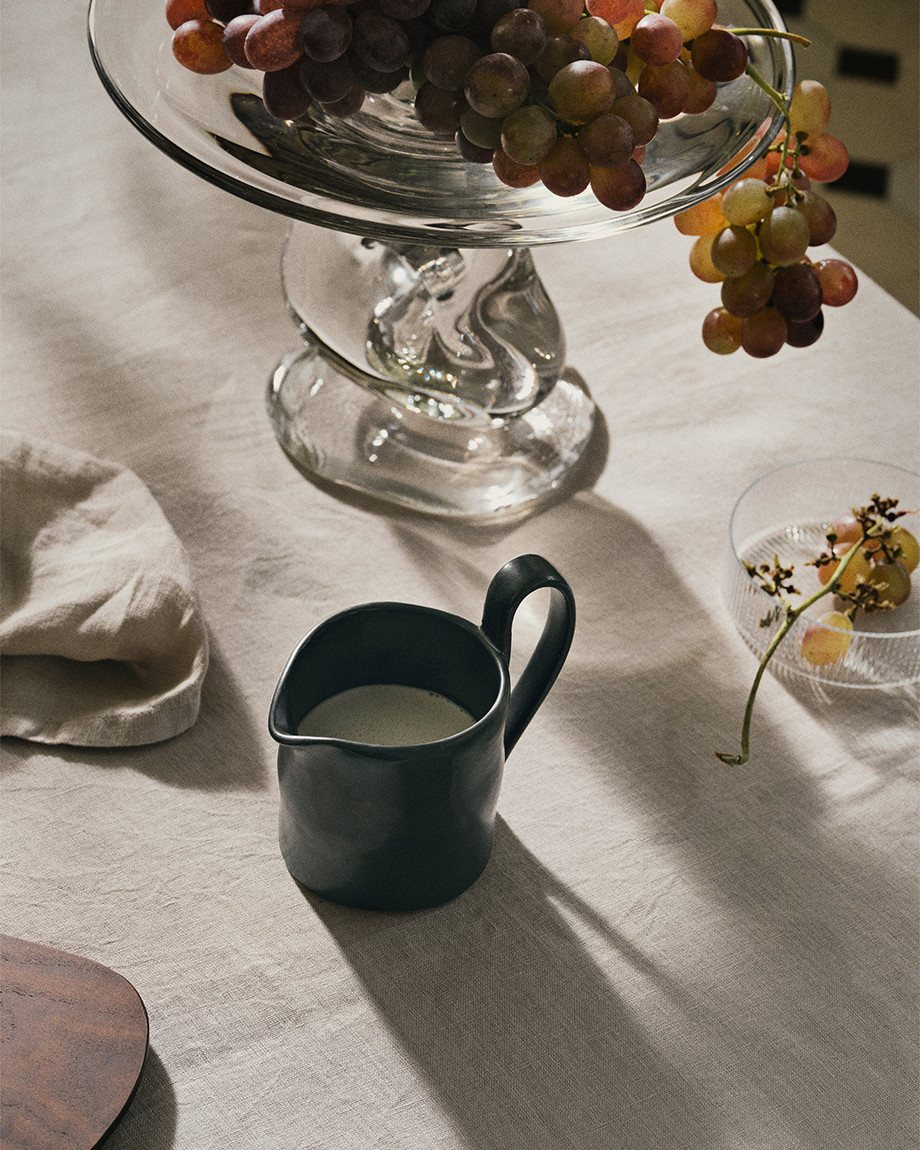 Buy Flow Milk Jar by ferm LIVING | Stylish Stoneware Milk Jug for ...
