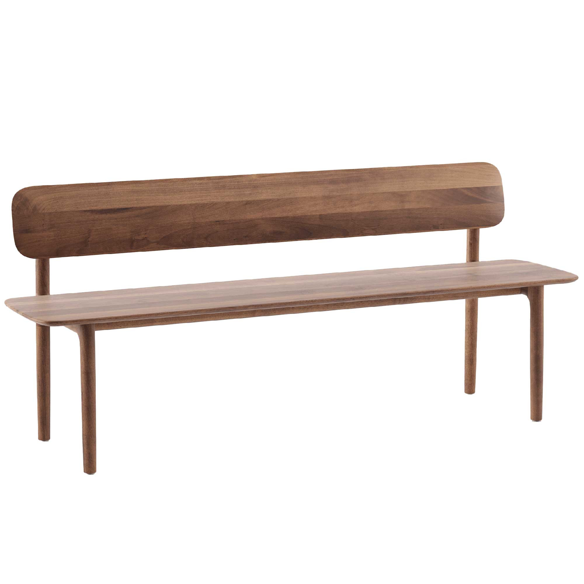 Touch Bench with Backrest | Unique Hand-Carved Artisan Furniture by Zanat