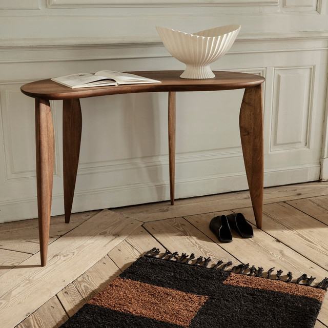 Feve Coffee Table by ferm LIVING - Elegant Walnut Design & Timeless Style