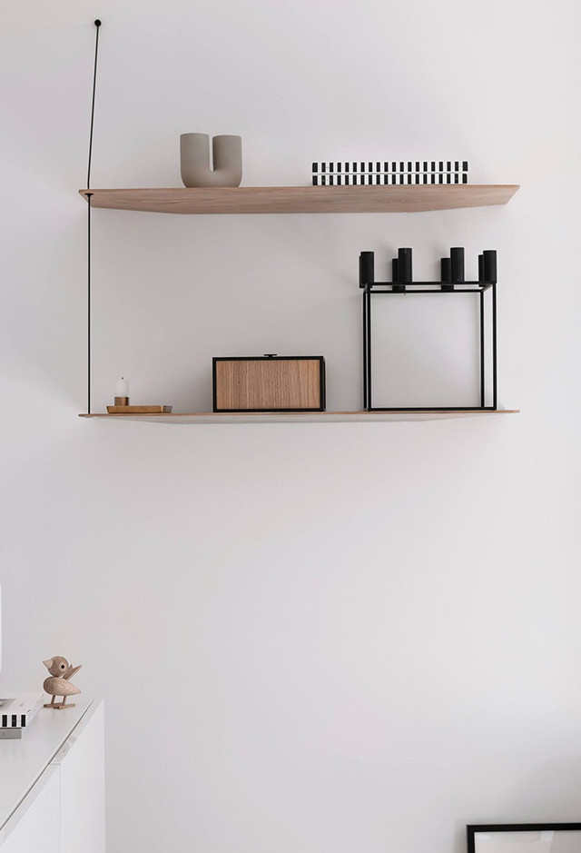 Stedge Shelf by Woud - Playful & Sturdy Storage Solution