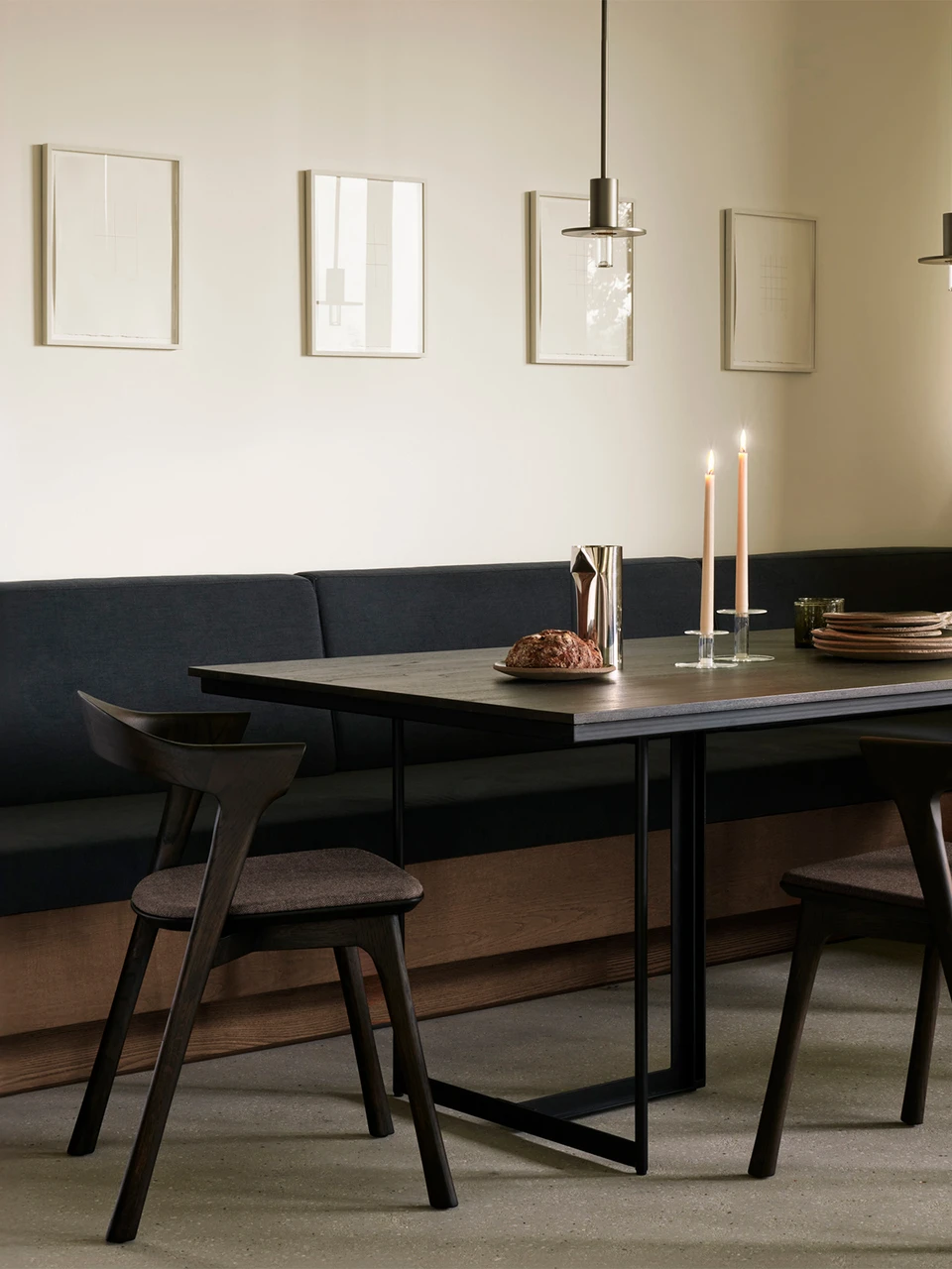 Bok Upholstered Dining Chair by Ethnicraft | Elegant & Comfortable ...