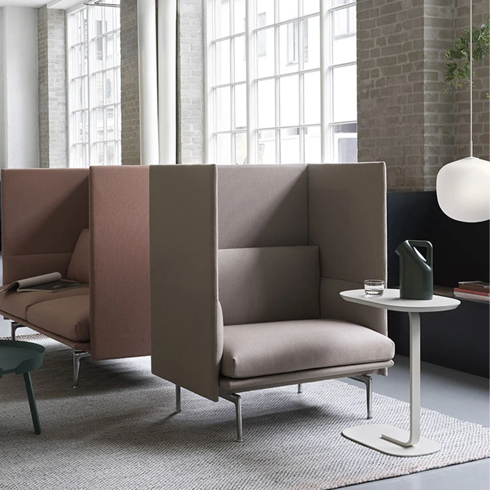 Outline High-Back Lounge Chair - Lekker Home