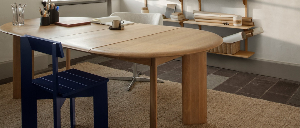 Buy Ark Dining Chair by ferm LIVING | Eco-Friendly Minimalist Design