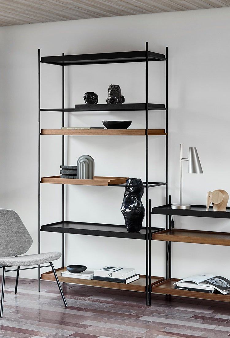 Tray Shelf High - Modular Shelving System | Woud Furniture
