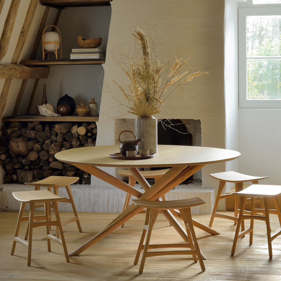 Mikado Rectangular Dining Table by Ethnicraft | Modern Elegant Design ...