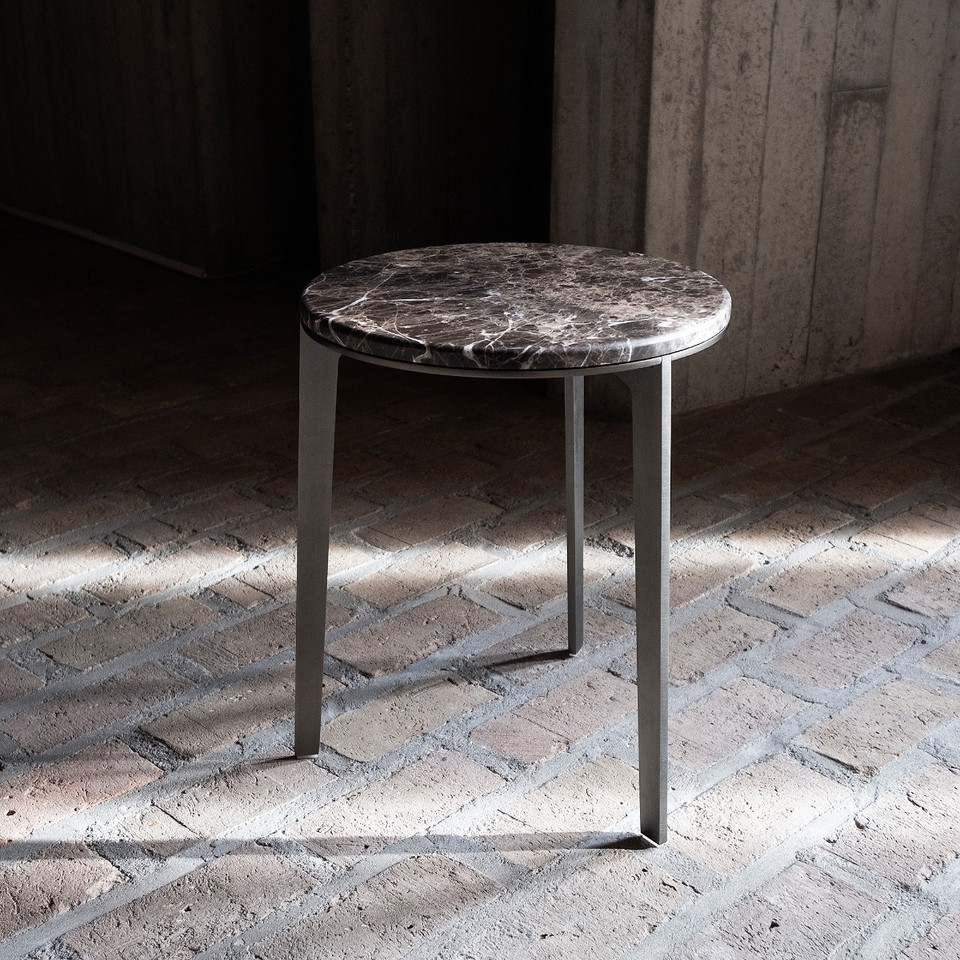 Shop Artek Side Table 606 - Modern Design with Birch Plywood & Steel Frame