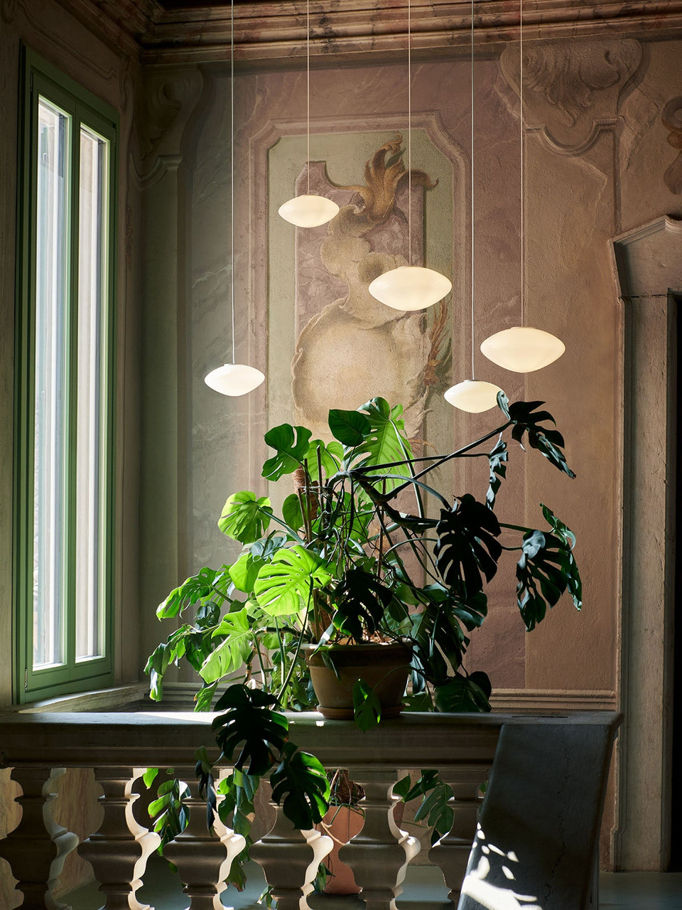 AP15 Mist Pendant Light by &Tradition | Stylish Opal Glass Pendant for ...
