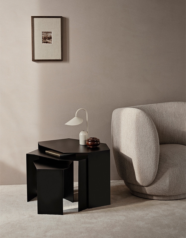 Shard Cluster Tables Set of Three - Sculptural Coffee Tables by ferm LIVING
