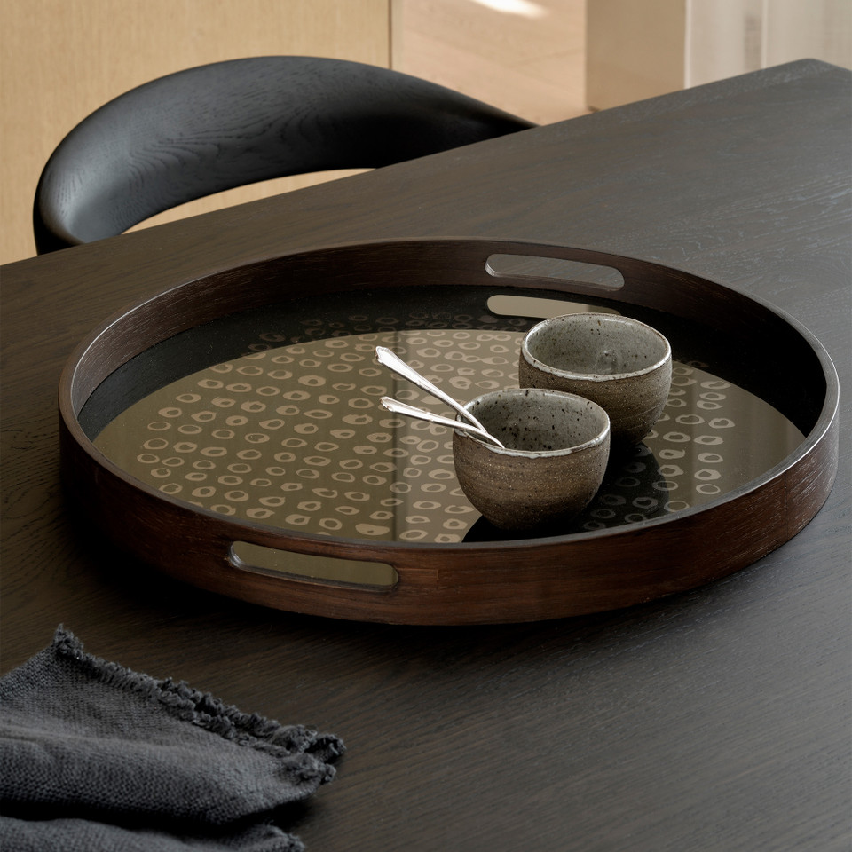 Ethnicraft Second Nature Oblong Tray - Organic Design & Elegant Home Decor