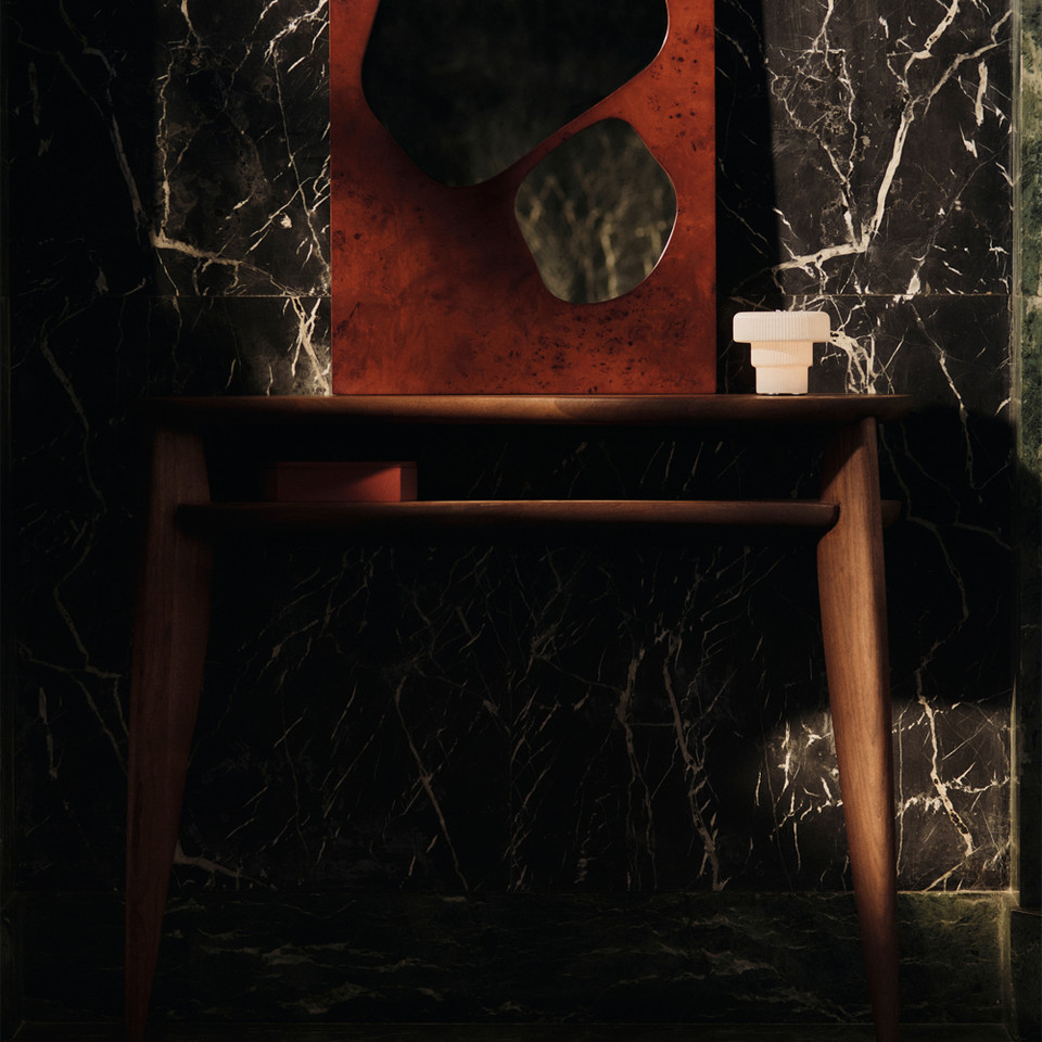 Buy Abstract Console from Ethnicraft | Modern Black Teak Furniture for ...
