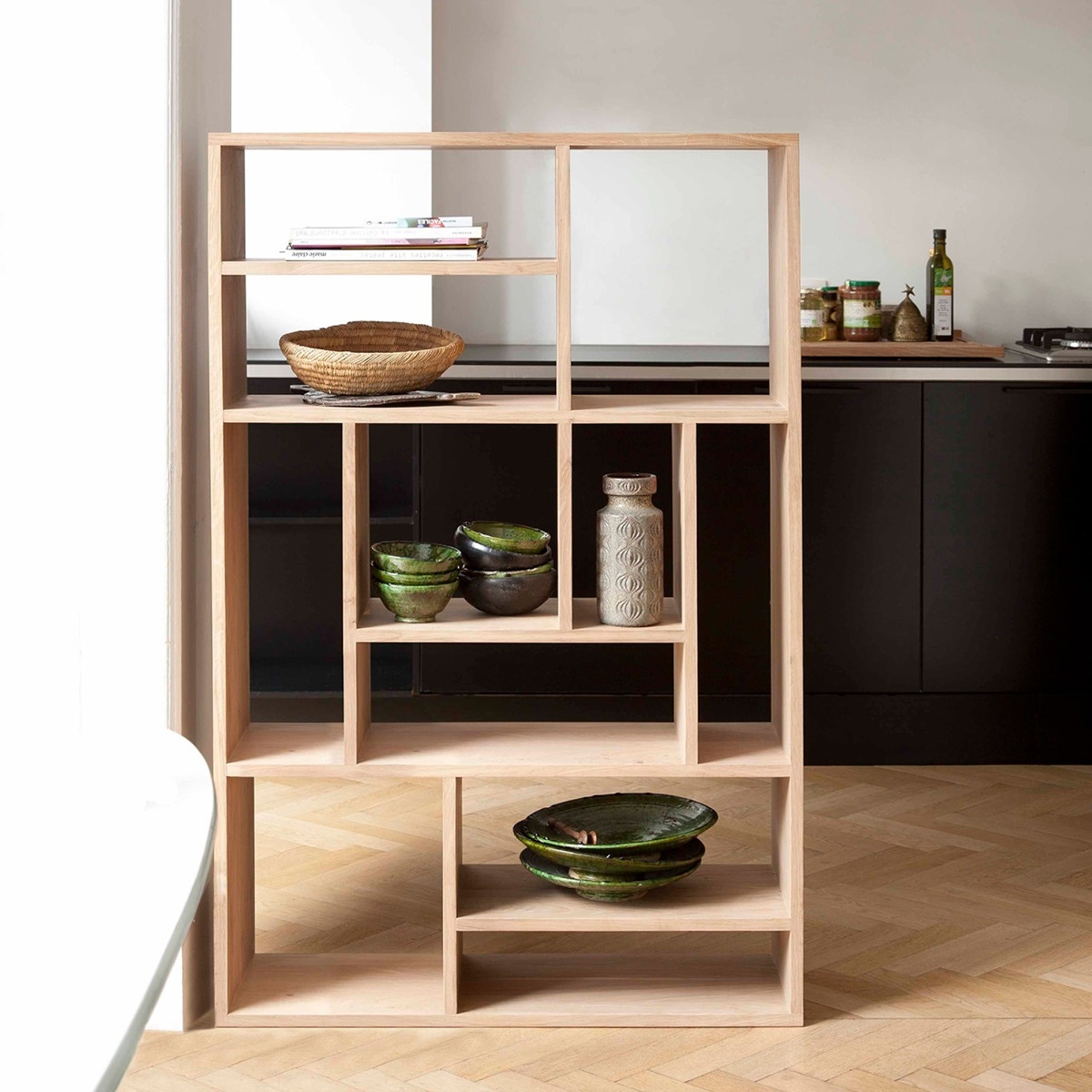 Stylish Irregular Rack by Ethnicraft - Versatile Storage Solution ...