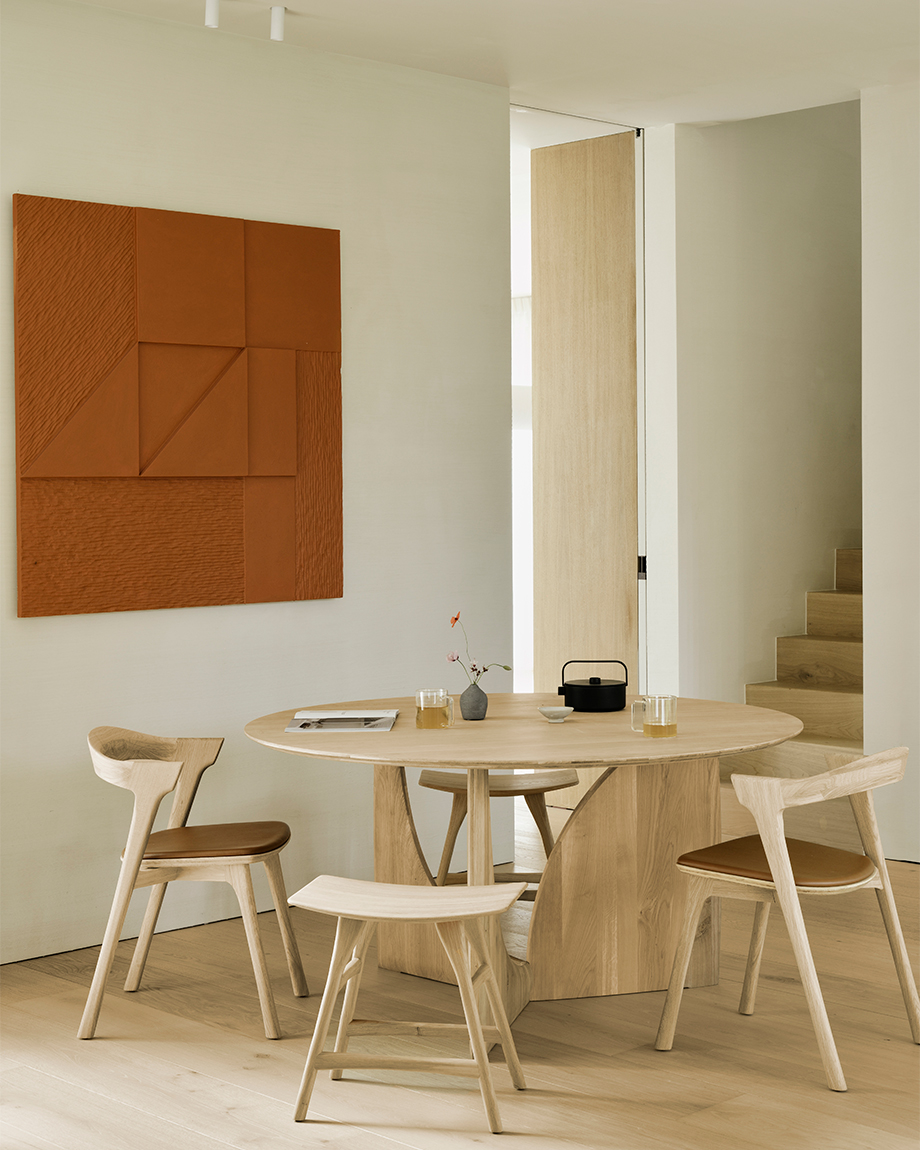 Bok Upholstered Dining Chair by Ethnicraft | Elegant & Comfortable ...