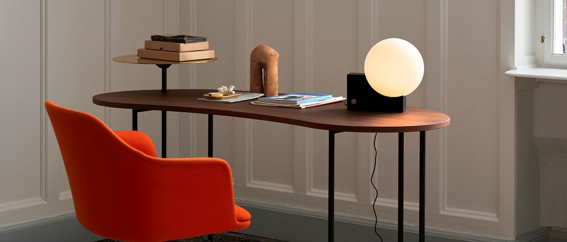 Buy JH9 Palette Desk by &Tradition | Stylish Office Desk Design by ...