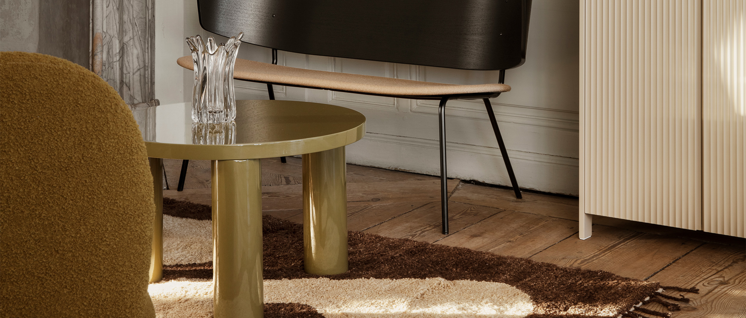 Modern Post Coffee Table by Ferm LIVING - Minimalist Design & Eco ...