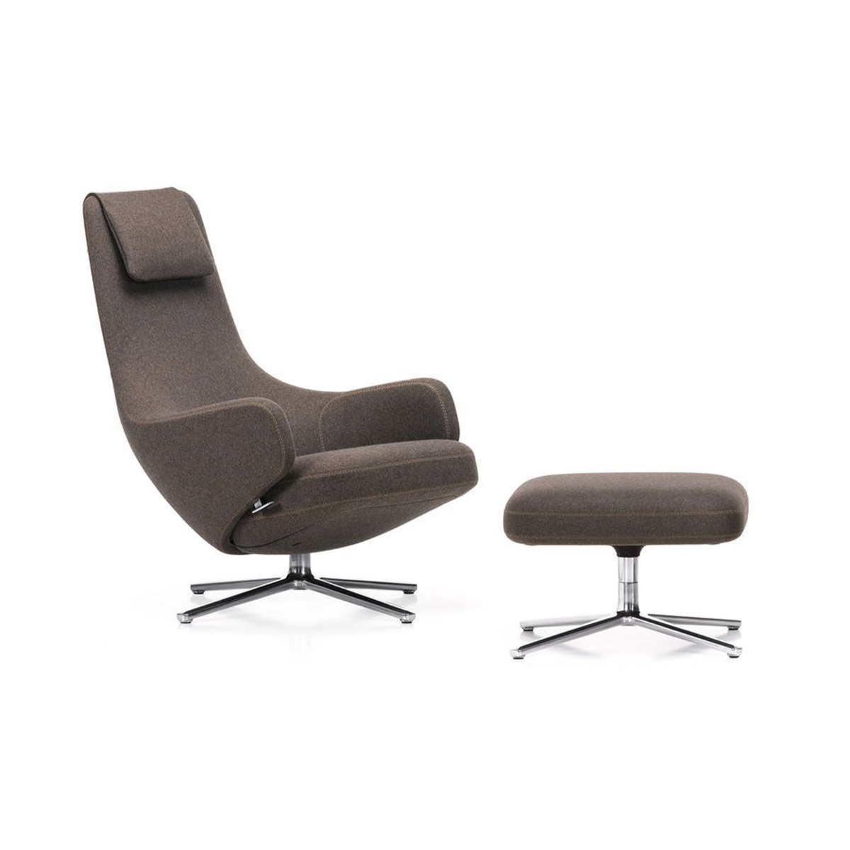 Grand Repos + Ottoman by Vitra | Premium Comfort & Sustainable Design