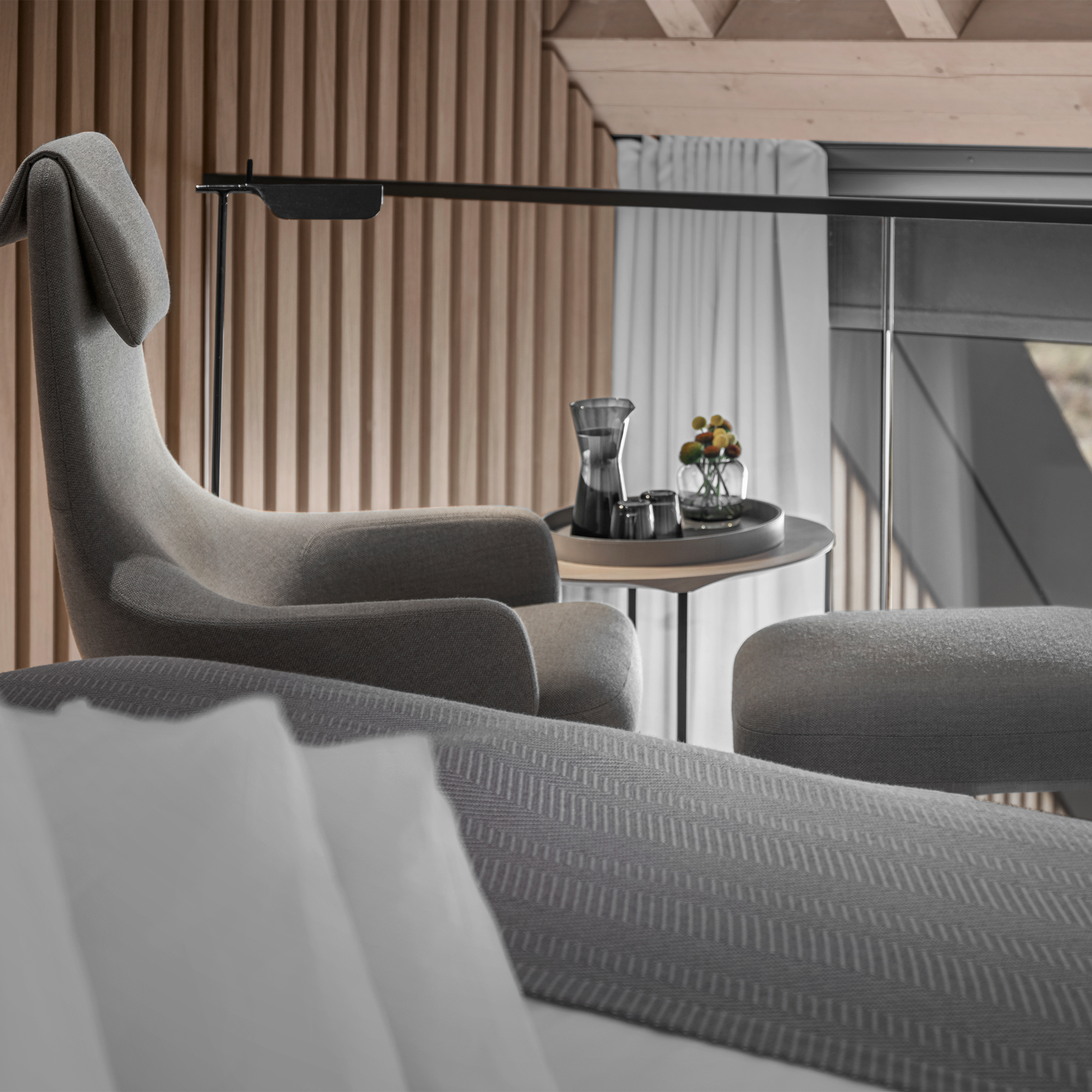 Grand Repos + Ottoman by Vitra | Premium Comfort & Sustainable Design