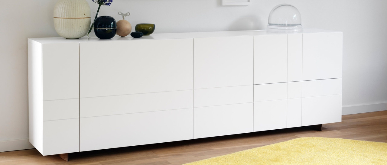 Kilt 180 Sideboard by Asplund - Stylish Geometric Design & Ample Storage