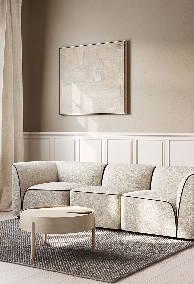 Arc Coffee Table by Woud | Innovative Functional Design for Modern ...