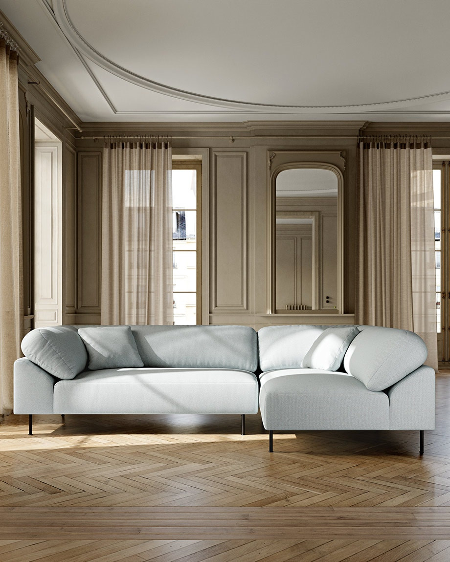 Collar Open-Ended Sofa by Woud | Modern Comfort & Stylish Design