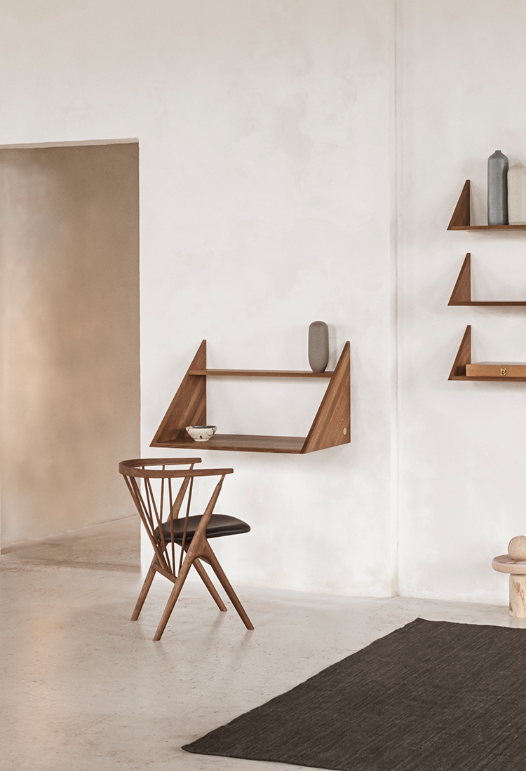 Xlibris Wall Desk by Sibast - Elegant Wall-Mounted Workspace with Solid ...