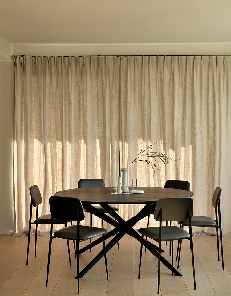 Mikado Round Dining Table - Lekker Home