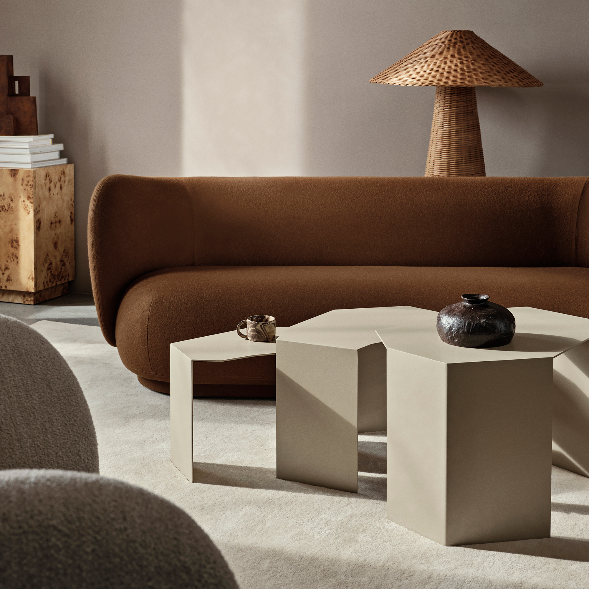 Buy Cluster Tables Set of Three | Minimalist Design by ferm LIVING