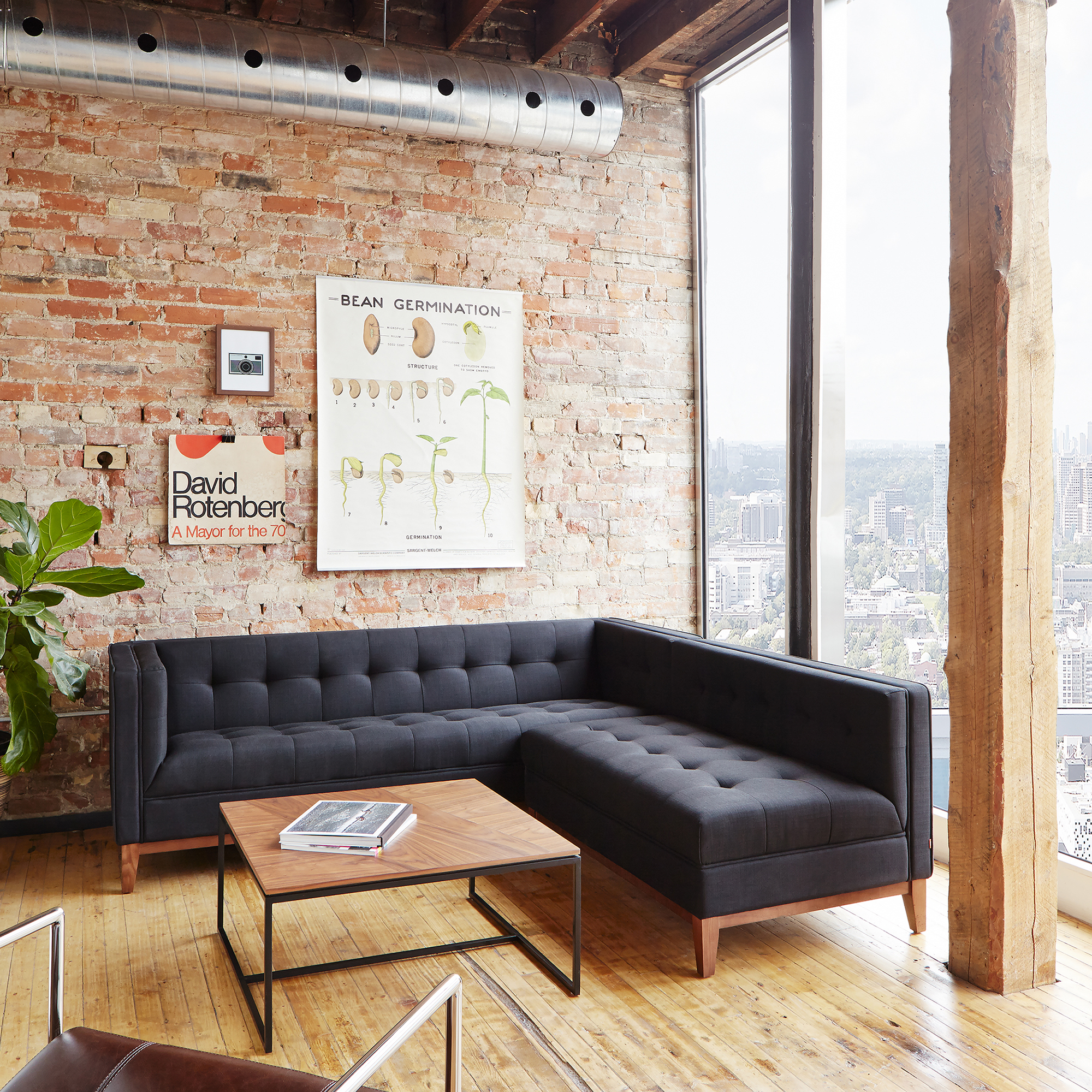 Tati Square Coffee Table - Lekker Home