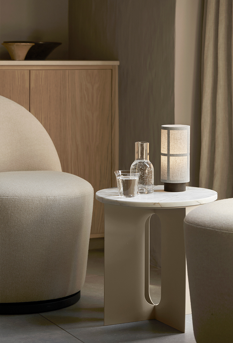 Androgyne Marble Side Table - Lekker Home