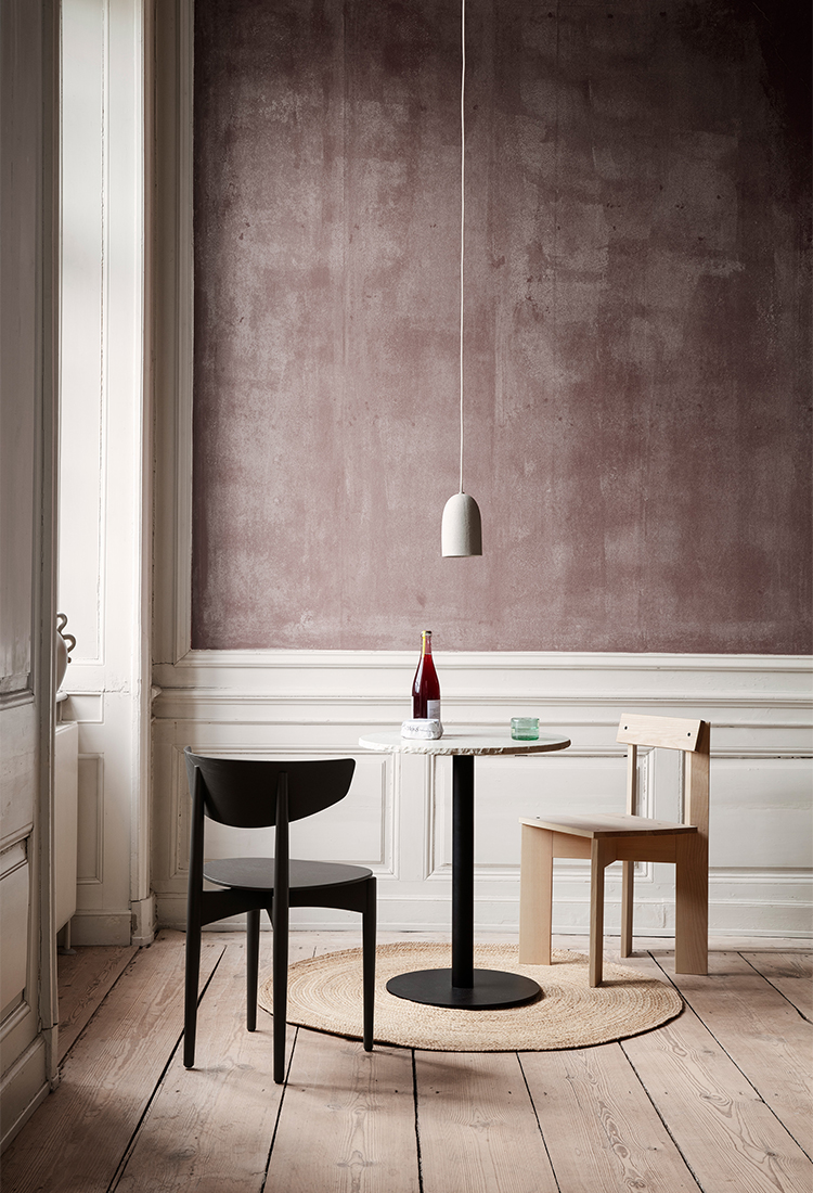 Elegant Bianco Curia Marble Mineral Café Table by ferm LIVING | Perfect ...