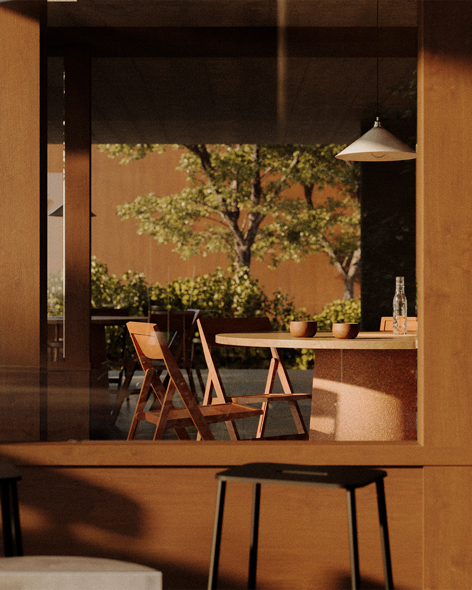 Lekker Home's Folding Flat Chair from FRAMA