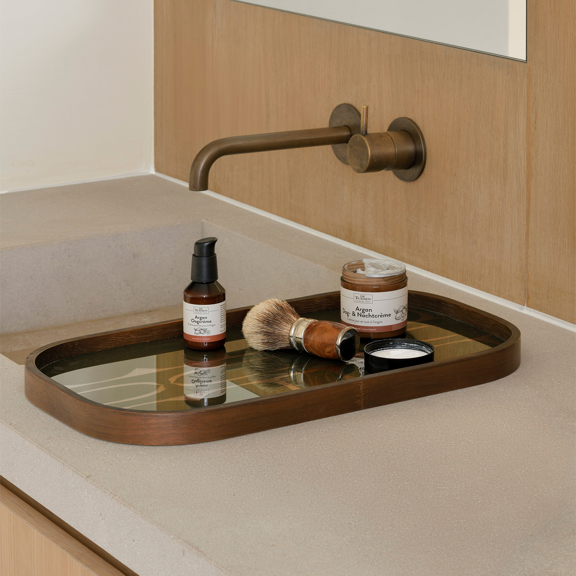 Ethnicraft Second Nature Oblong Tray - Organic Design & Elegant Home Decor